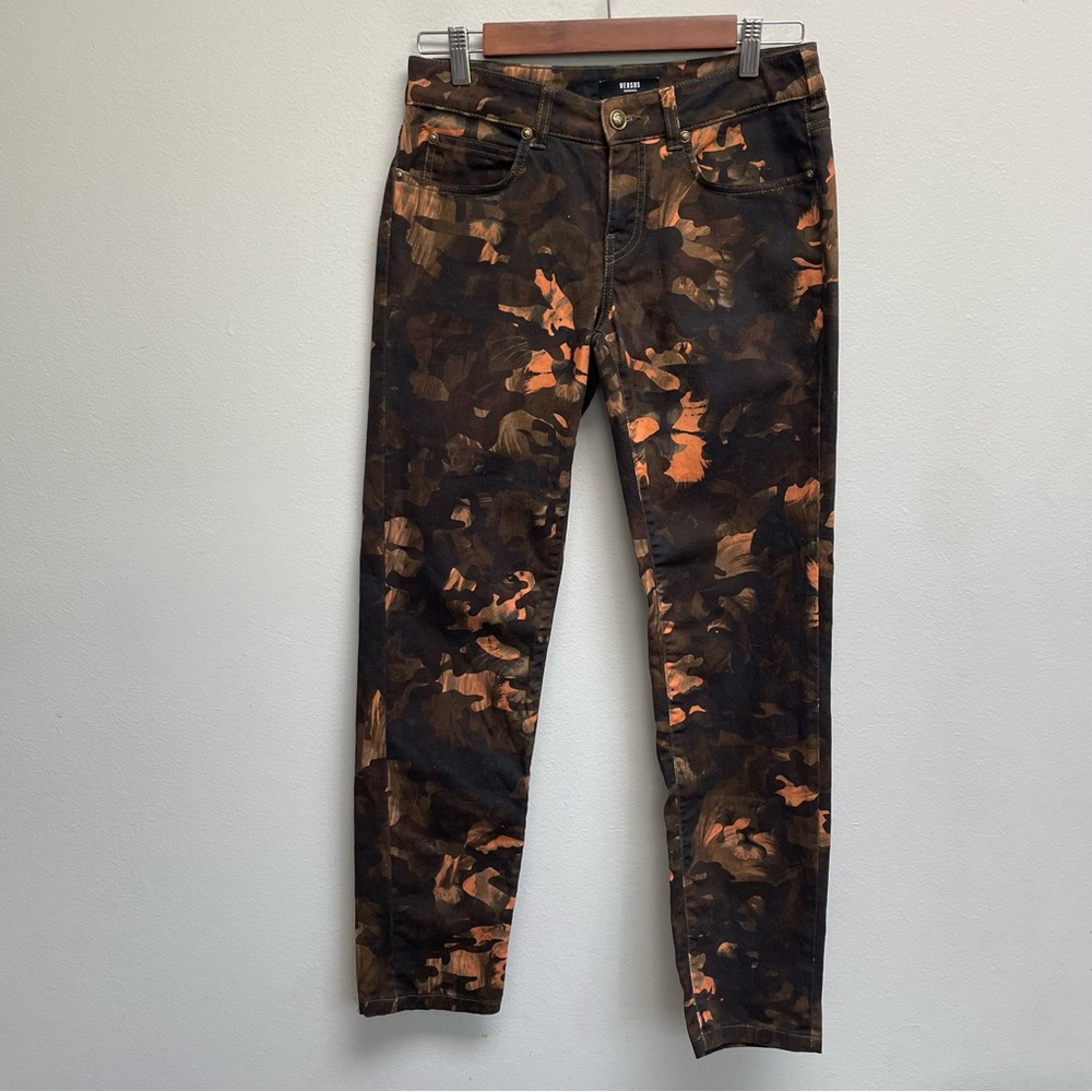 Versus Versace Lion Camouflage Jeans Skinny Women’s S… - Gem